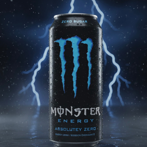 Monster Energy Absolutely Zero – 500ml | Zéro Sucre, Zéro Calories ...